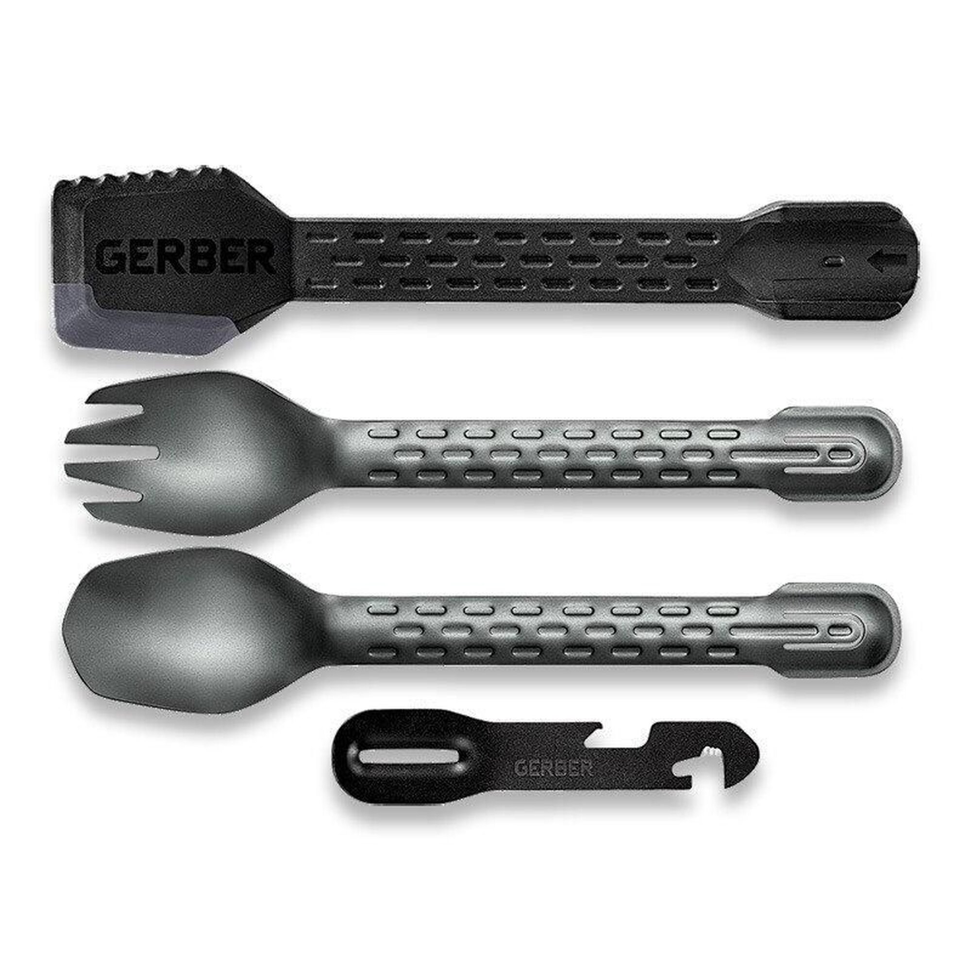 Набор вилок Gerber ComplEAT плоских ONYX Essential Spork, Decathlon, Цвет: Стальной