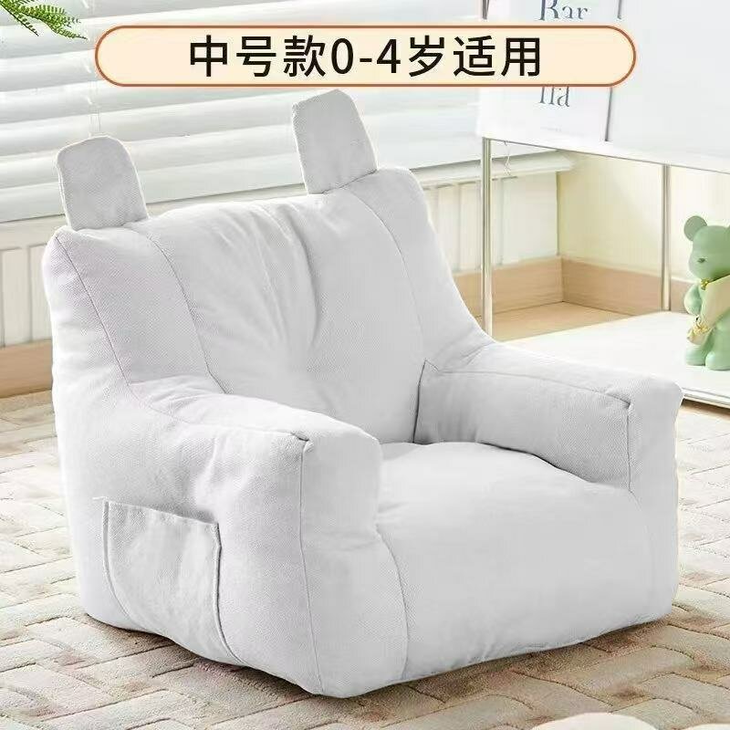 Диван детский, механизм Нераскладной, Изысканный, компактный, удобный и мягкий 35х45х45 см, желтый