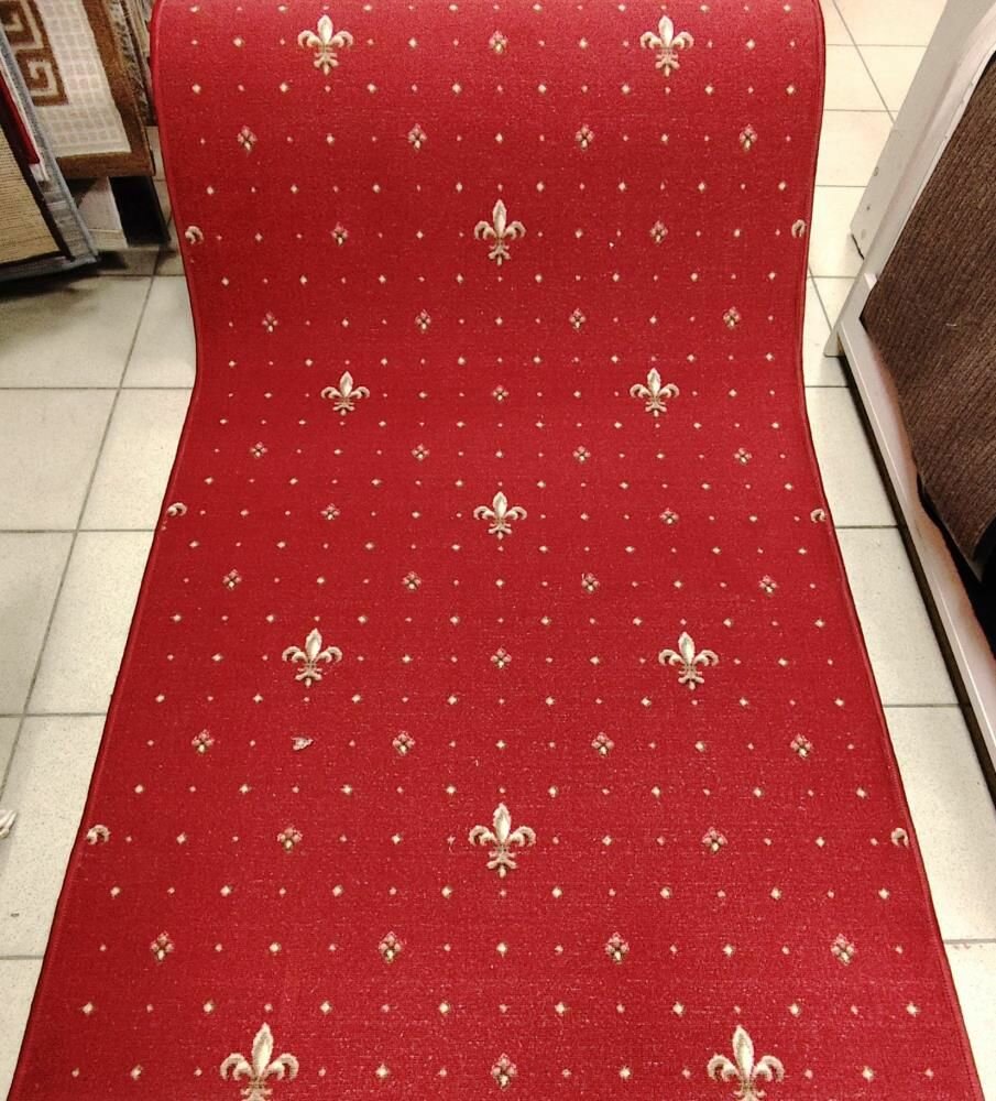 Дорожка p2455/a4r/105 цвет Красный; Бежевый 1 м на 2 м