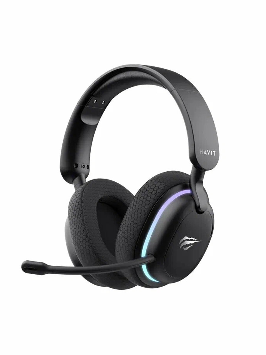 Havit Gamenote Fuxi-H7, черный, беспроводные игровые наушники