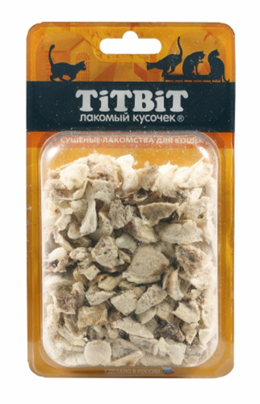Легкое говяжье (для кошек) 12 грамм Титбит