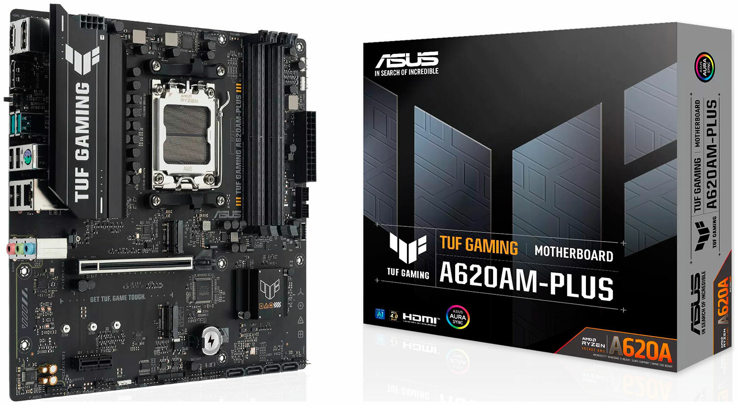 Материнская плата Asus TUF GAMING A620AM-PLUS (AM5, mATX)