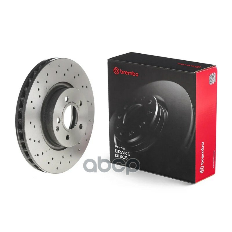 ( 09. A621.31 ) Тормозной диск MERCEDES-BENZ C-CLASS 2007-, E-CLASS 2009- F Brembo арт. 09A62131