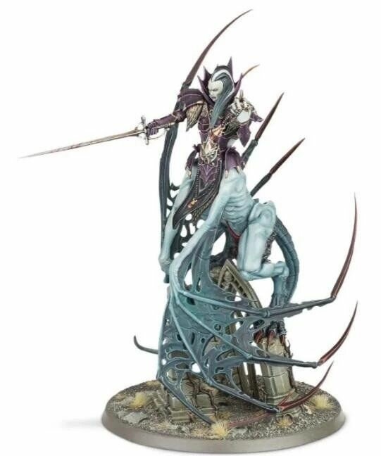 Смола Миниатюра Warhammer AOS Soulblight Gravelords Lauka Vai, Mother of Nighmares / миниатюр для настольной игры Упражнения для раскрашивания