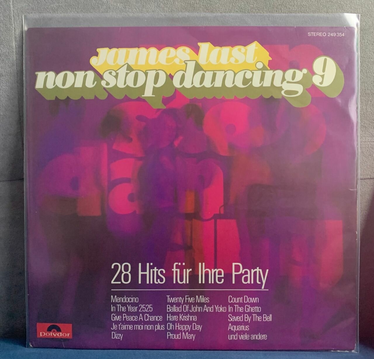 James Last - Non Stop Dancing 9, Виниловая пластинка LP, NM/NM