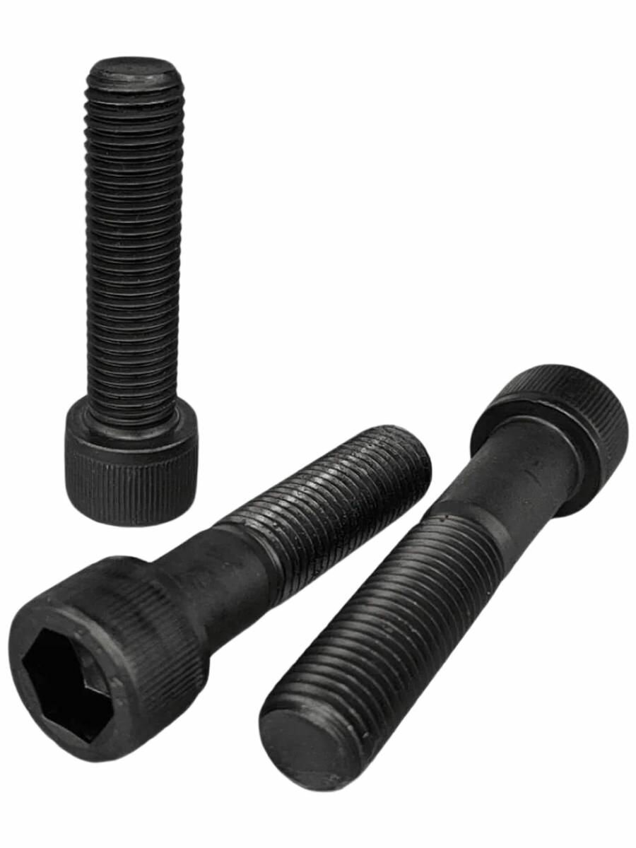 Винт DIN912 М10 х 100 x 1.25 с внутренним шестигранником высокопрочный мелкая резьба (12.9), 10 шт