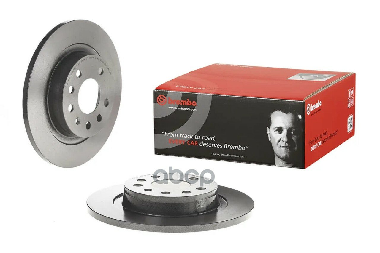 Диск тормозной задний Корея Brembo арт. 08951111