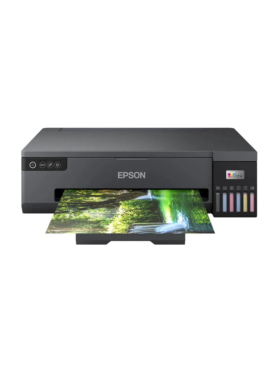 Принтер струйный EPSON EcoTank L18050 (A3+, 6цв, 5760x1440dpi, до 22ppm, СНПЧ, USB) (C11CK38507)