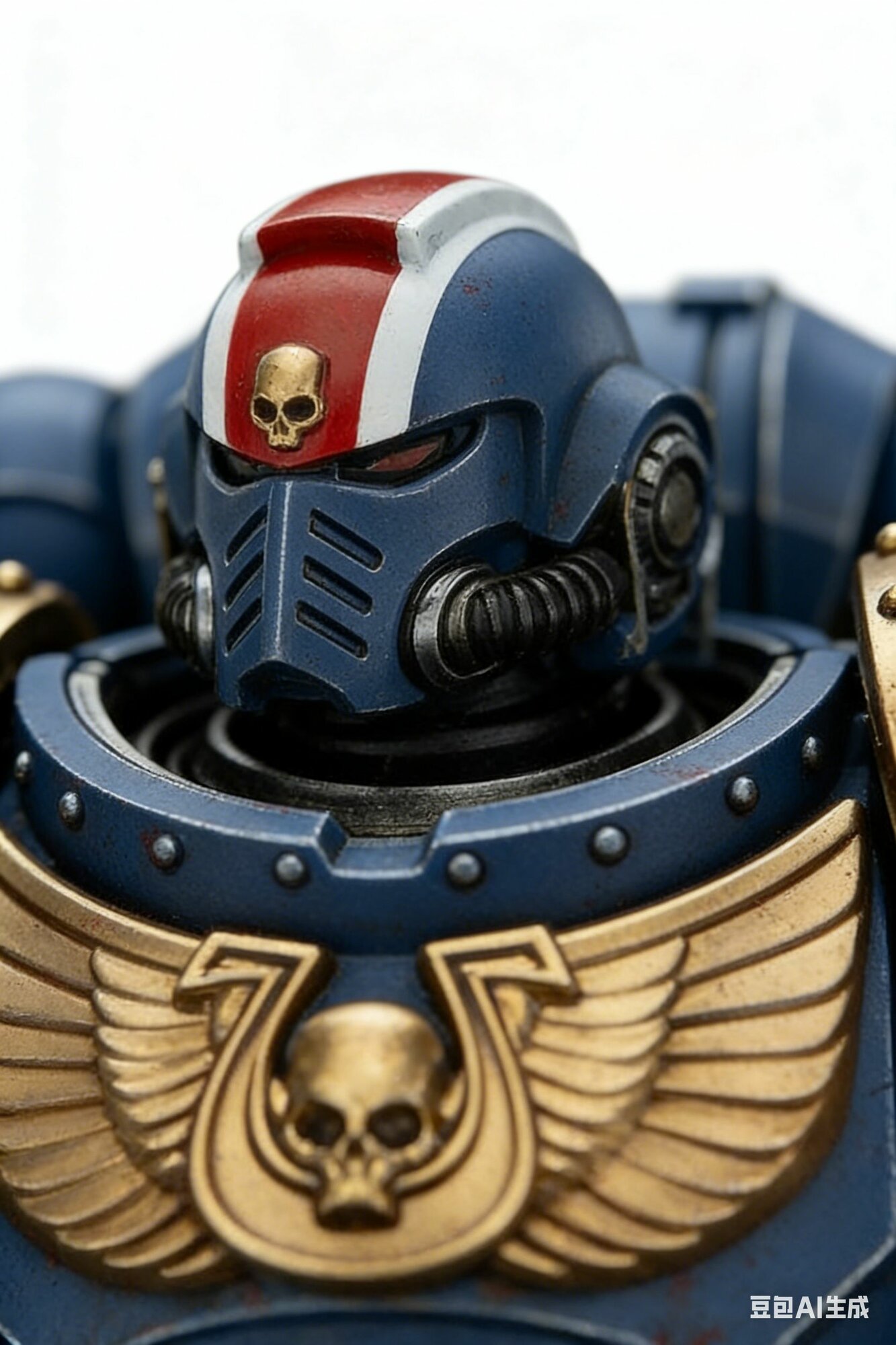 Подвижная фигурка JOYTOY Warhammer 40K 1/18 Action Figures Ultramarines Lieutenant Titus-Collectors Edition Model Toy Gift Free Shipping
