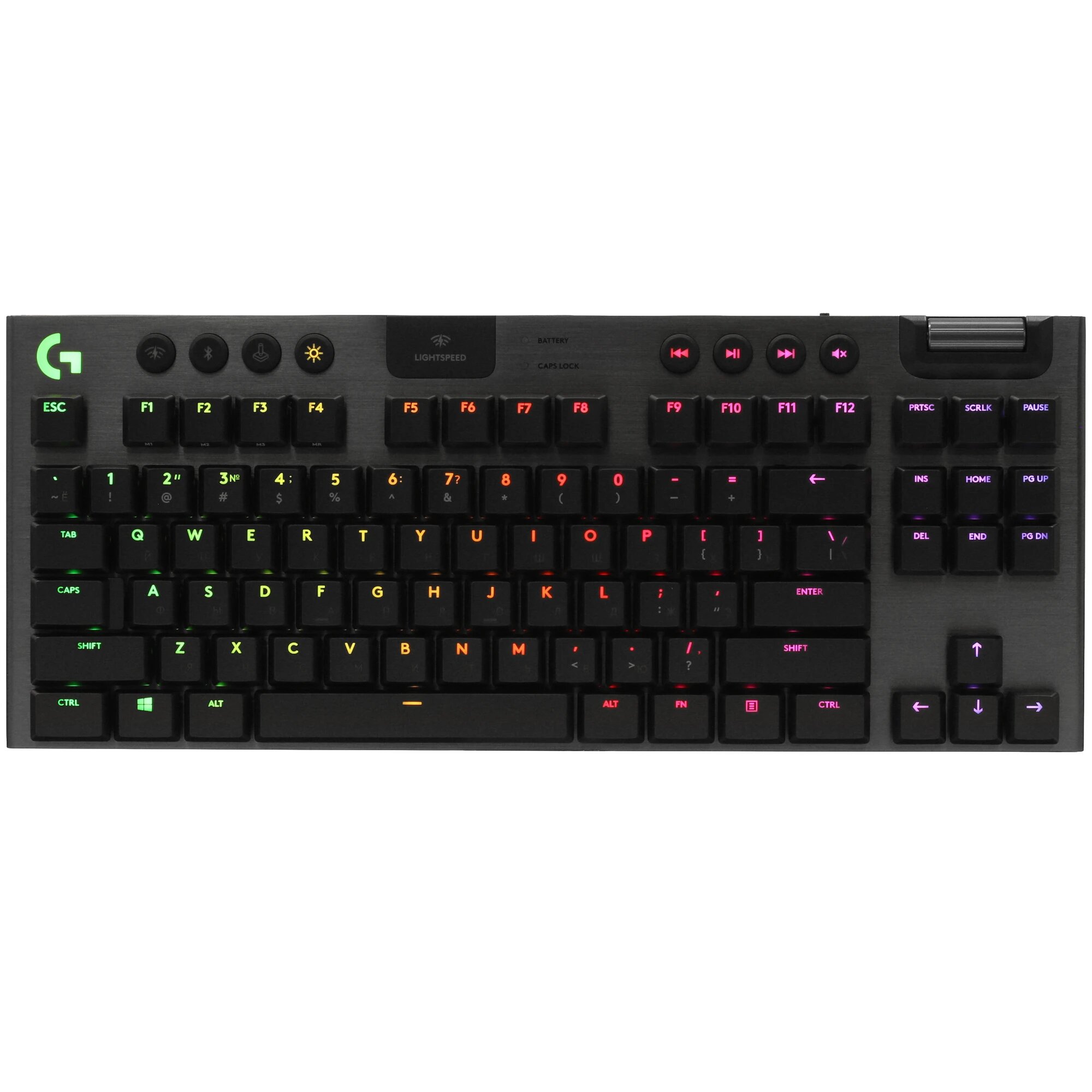 Игровая клавиатура Logitech G913 Linear, линейный ход, подсветка, TKL