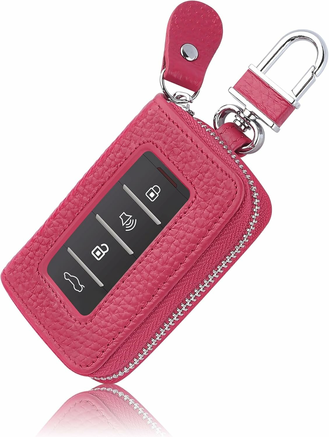 Чехол для автомобильного брелока для замены старого чехла для брелока, чехол для автомобильного ключа из натуральной кож