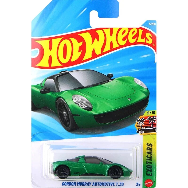 Hot Wheels Gordon Murray Automotive T.53, зеленый