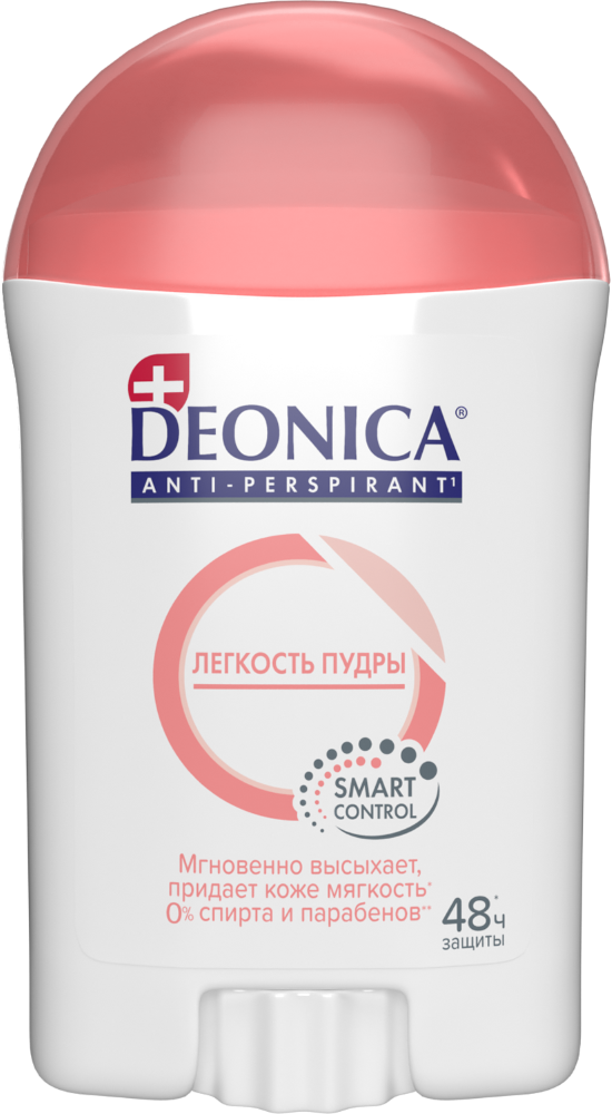 Deonica антиперспирант-стик легкость пудры 40 мл