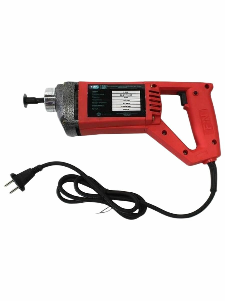 Электропривод портативный глубинного вибратора, без гибкого вала, для бетона TOR ZТ-800-С