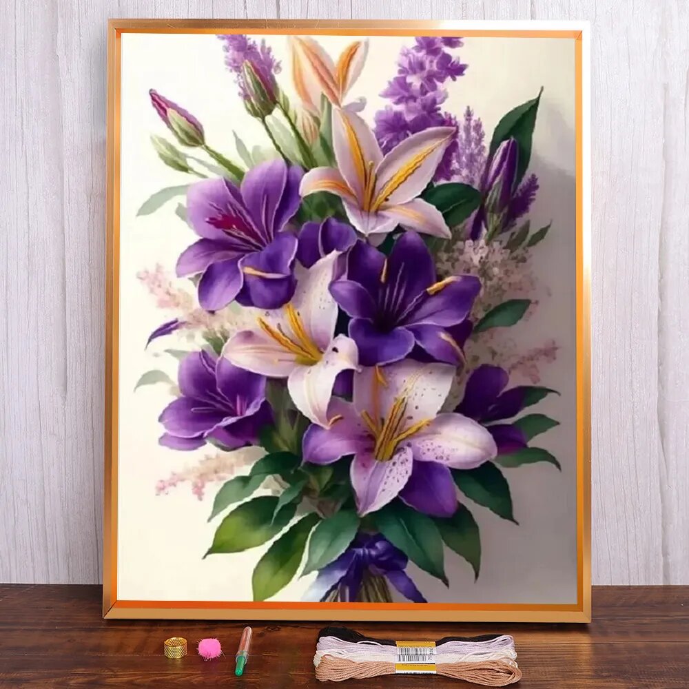 MEIAN Набор для вышивания,30x40CM,14CT