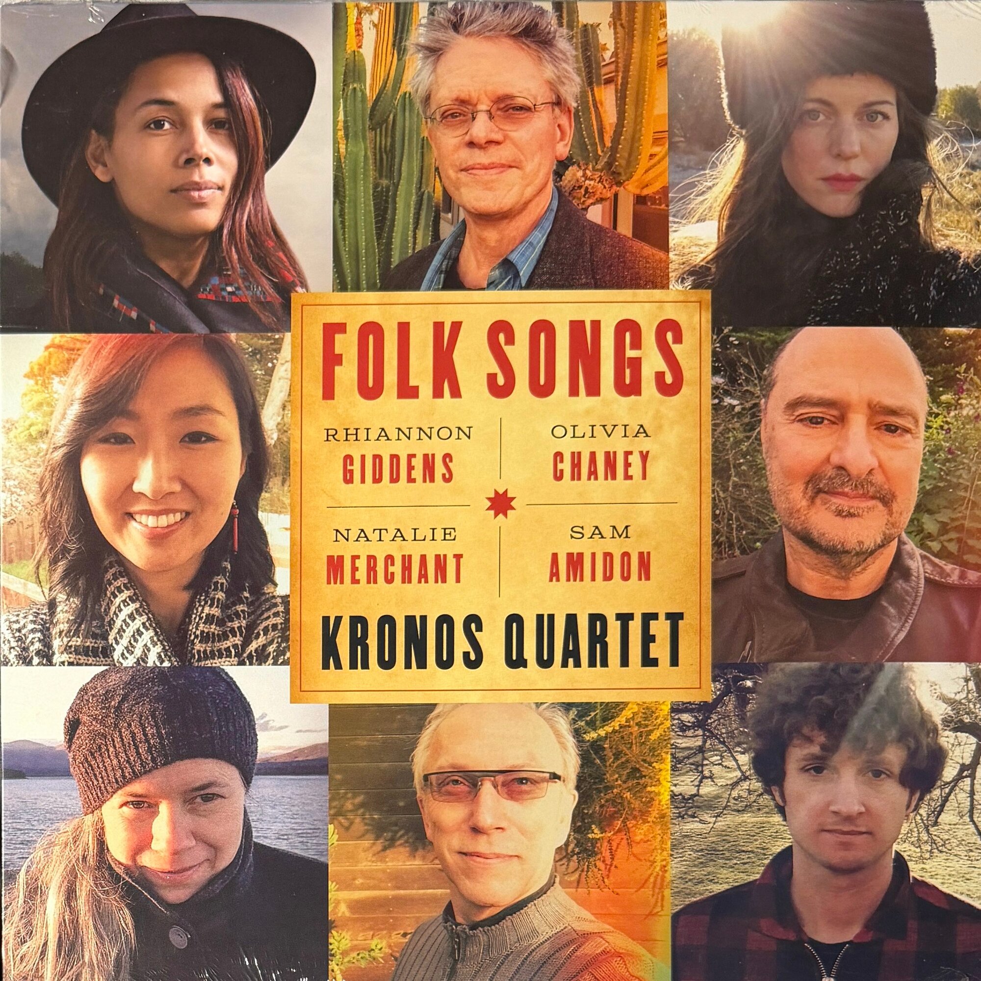Виниловая пластинка Kronos Quartet Folk Songs (Европа 2017г.)