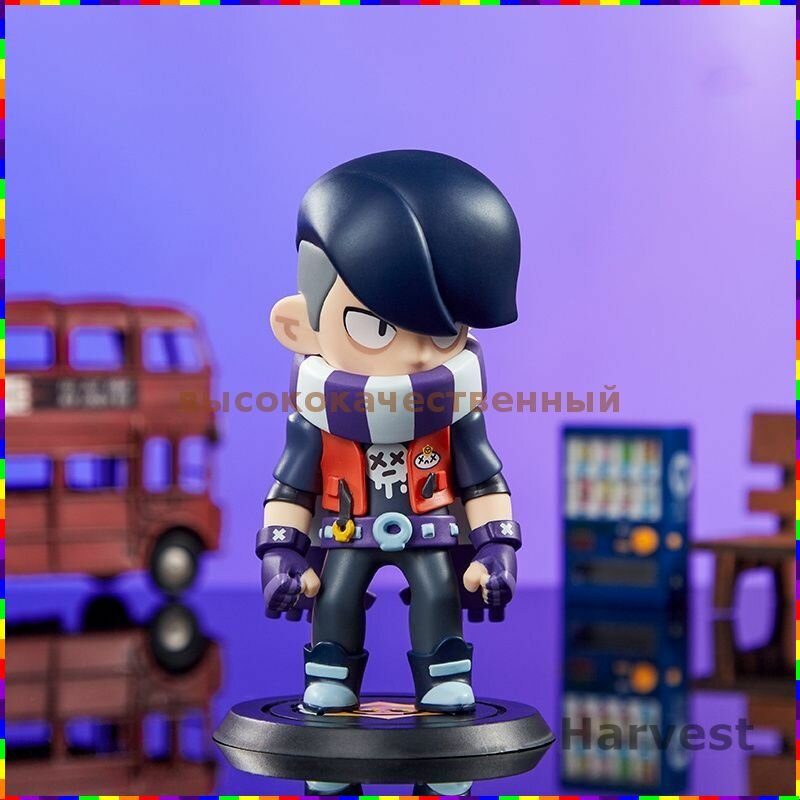 Фигурка Эдгар из игры Brawl Stars, ручная работа, размер 16 11 11 см