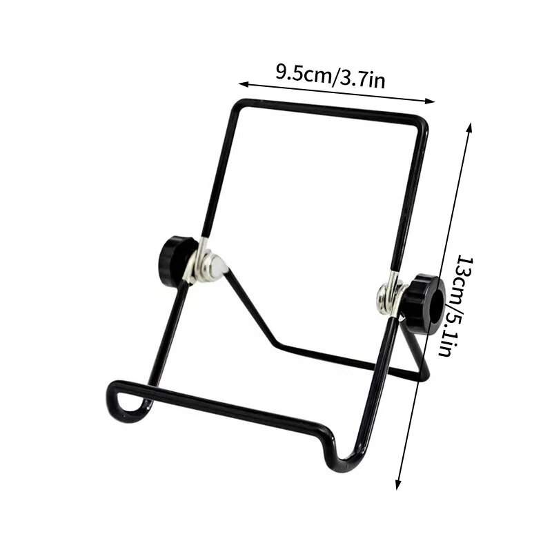 Подставка для книг черная S6, 13x9.5 см
