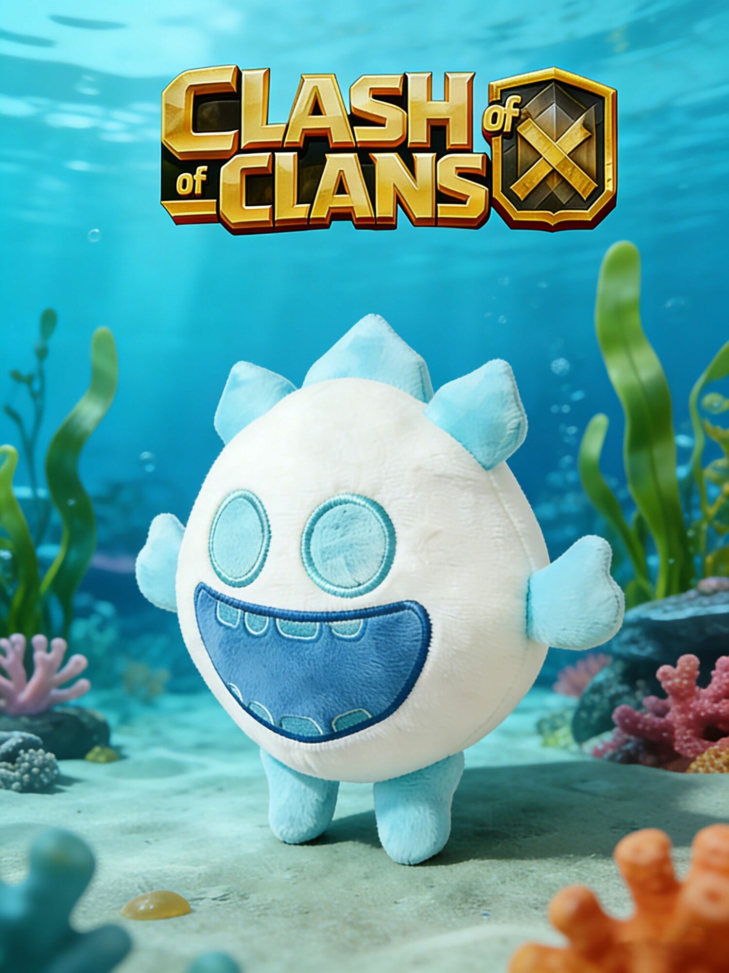 Clash of Clans Плюшевая игрушка Герои видеоигр, 9 см