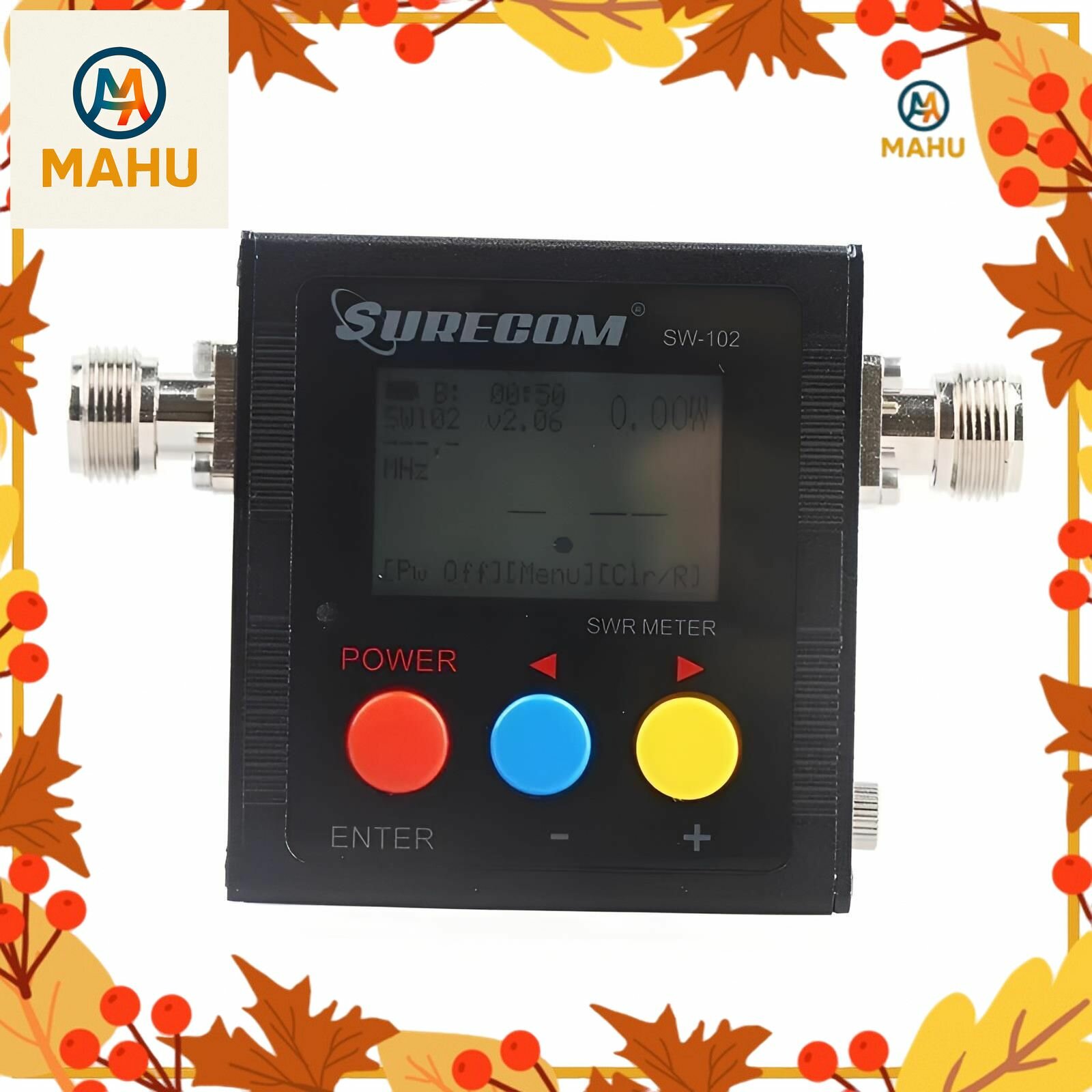 SURECOM SW-102 измеритель мощности, ксв метр, Разъем типа N
