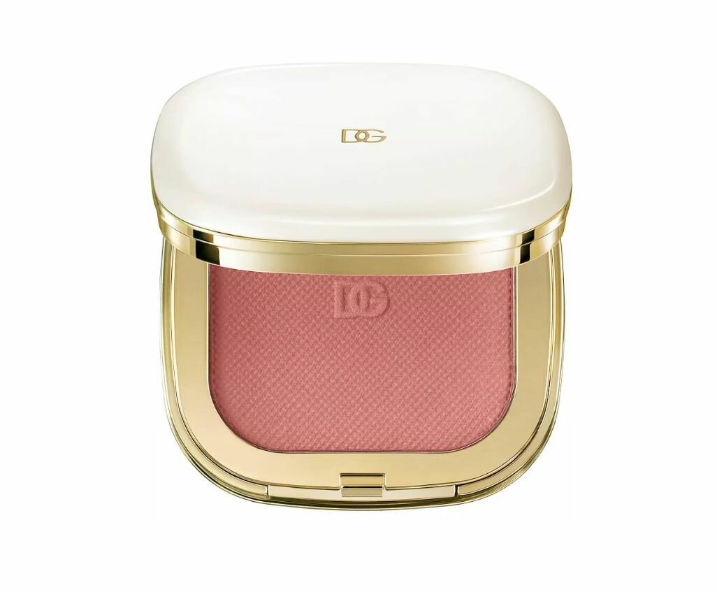 DOLCE&GABBANA Стойкие румяна и тени для век Cheeks&eyes match, 01 BLISSFUL MAUVE, 8 г