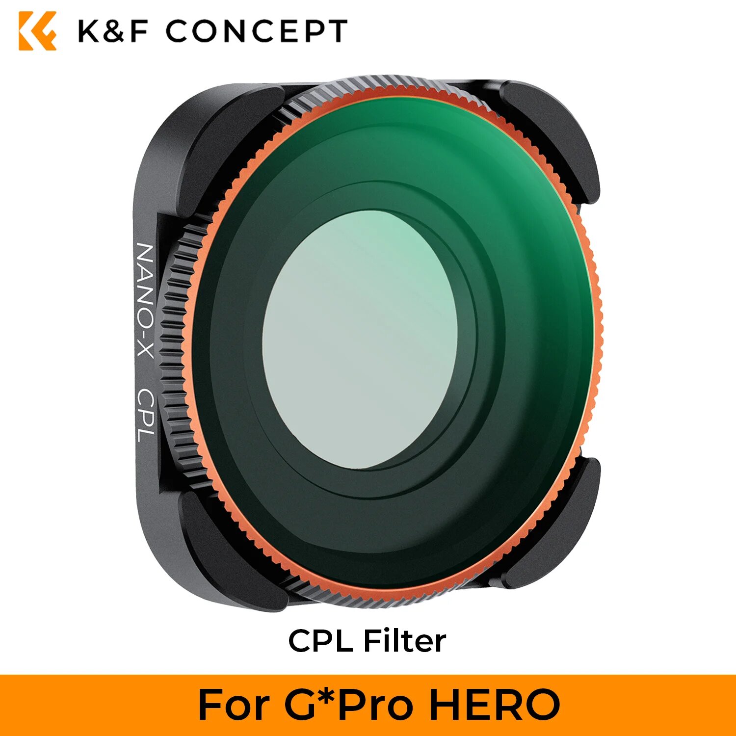 K&F CONCEPT Фильтры CPL UV ND для GoPro Hero 13 12 11 CPL Filter