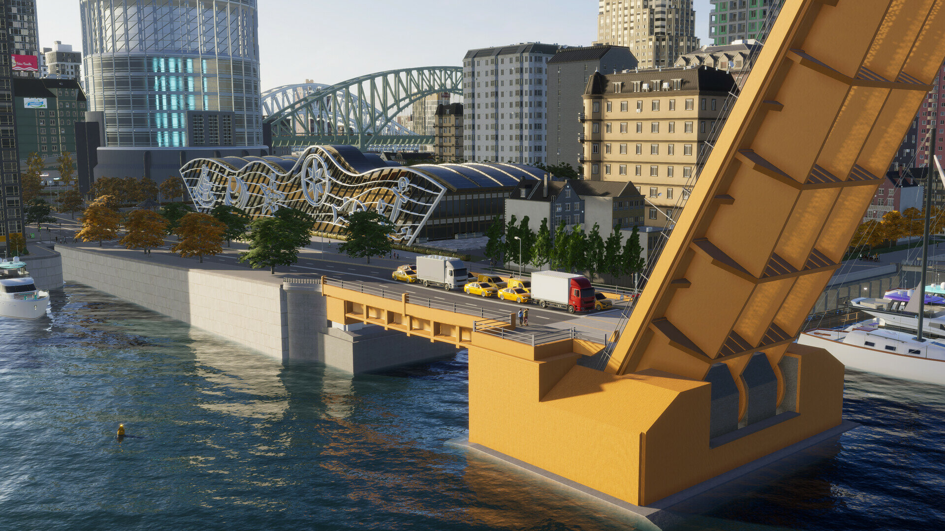 Cities: Skylines II - Bridges & Ports DLC PC Steam Ключ • Активация Steam