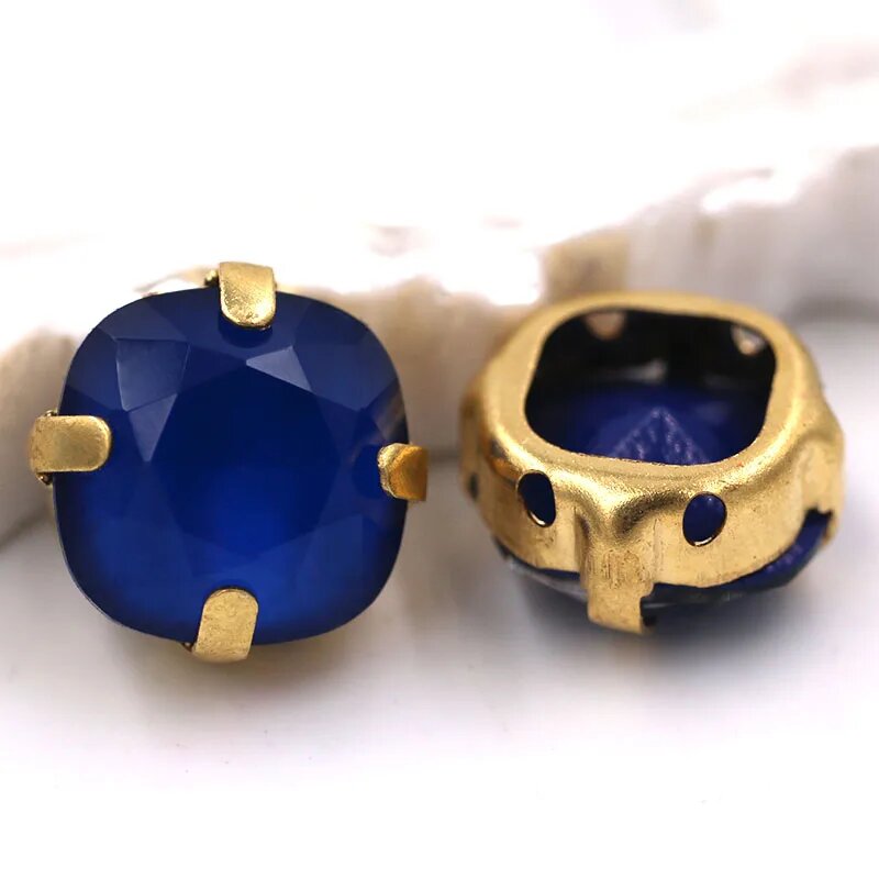 Синие кристаллы для украшений, Dark Blue