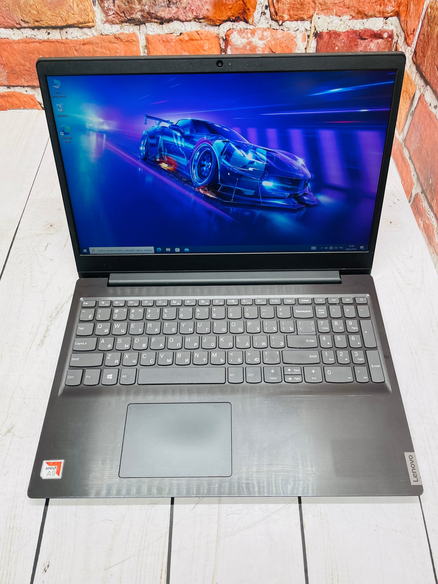 Ноутбук 15,6, Lenovo s145, AMD A9 9425, 4 Gb DDR4, 128 Gb SSD, AMD Radeon R5