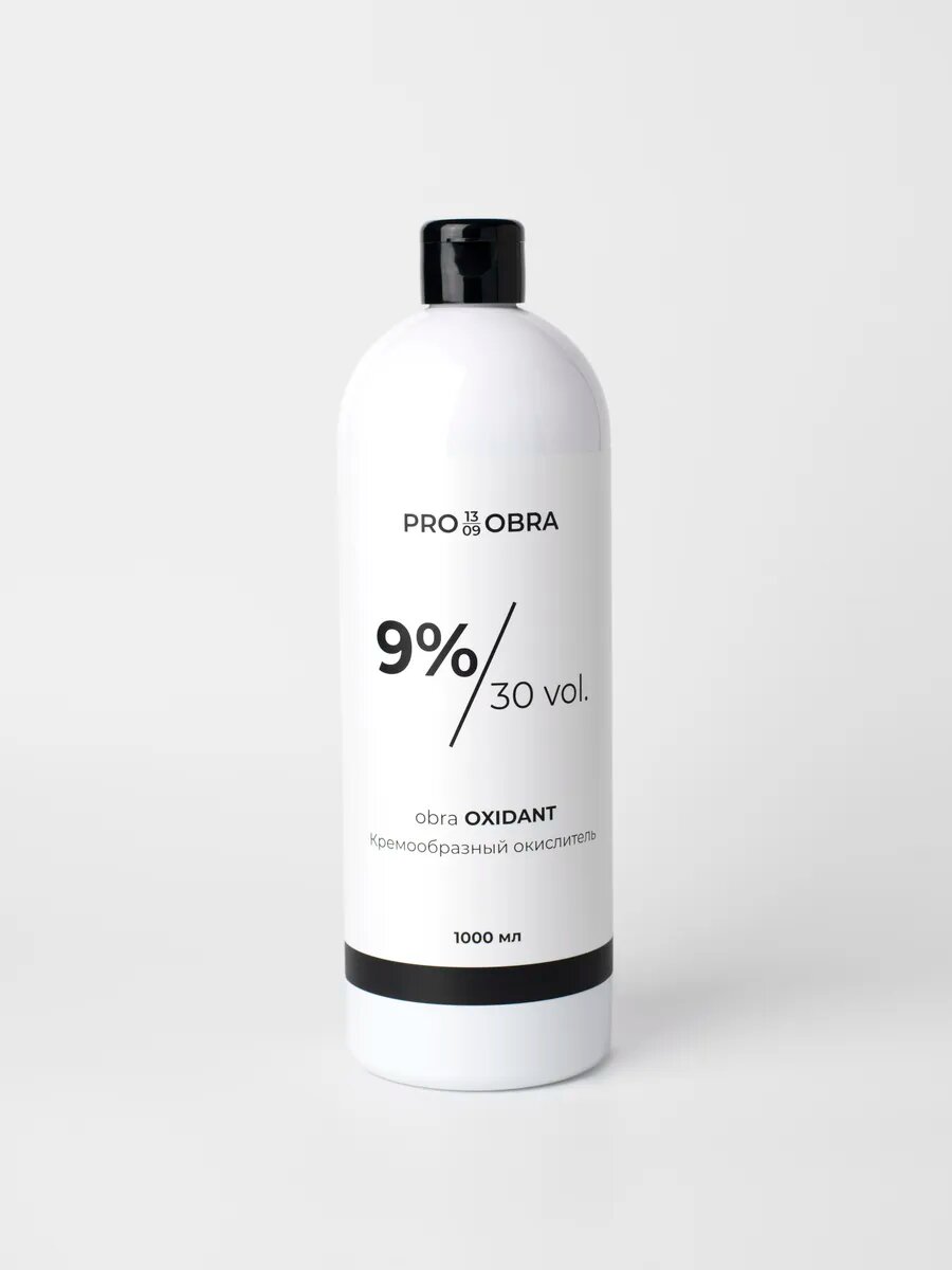 OBRA PRO13/09 Кремообразный окислитель 9% OBRA OXIDANT, 1000 мл