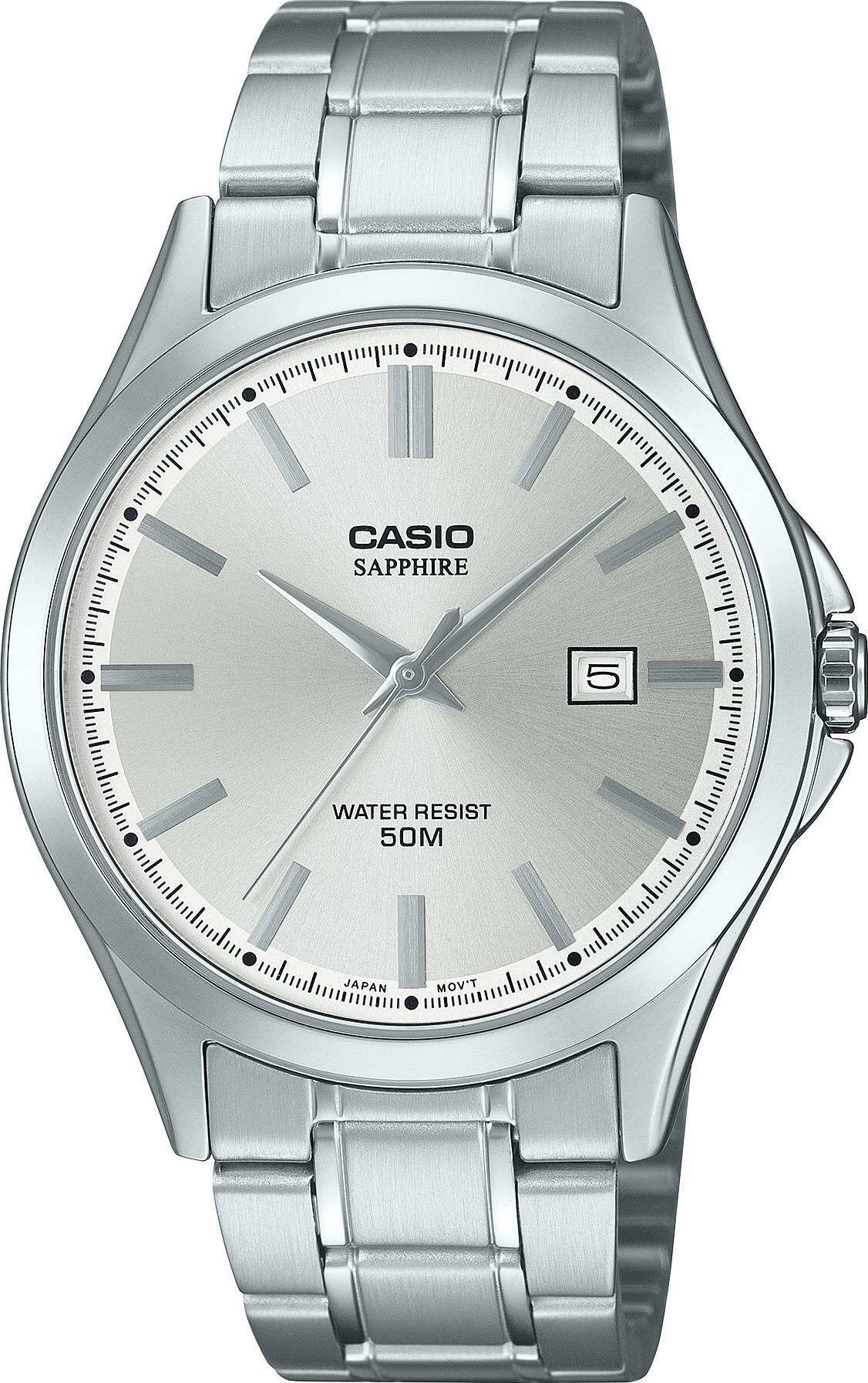 Наручные часы CASIO, серебряный — фото 1