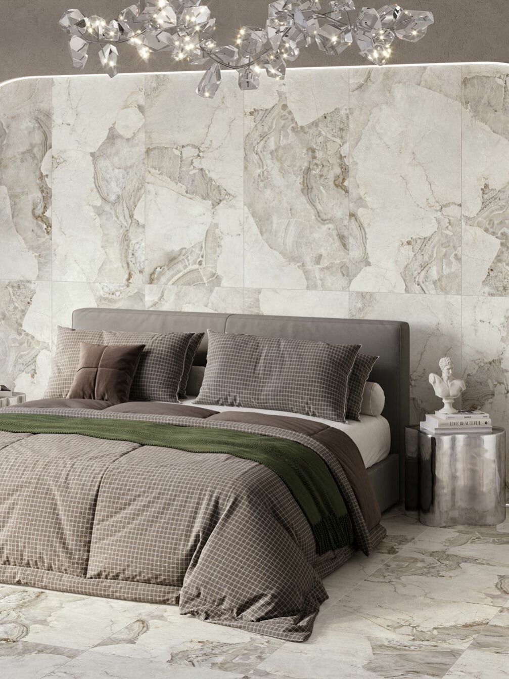 Delacora Сишел / Seashell D120256LG Керамогранит лаппатированный граниль 1200X600