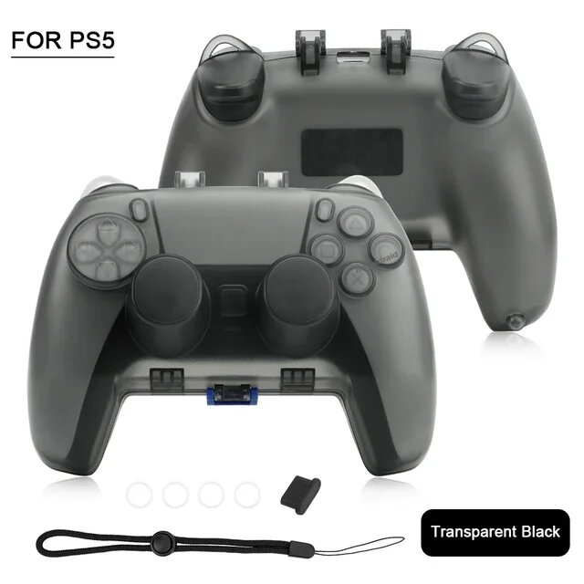 Жесткий прозрачный чехол для Playstation PS5 Dualsense защитный чехол для джойстика Shell, защитная коробка для PS5, контейнер для хранения контроллера