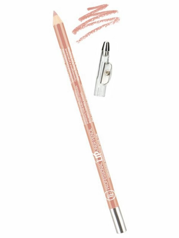 Карандаш для губ TF тон 087 с точилкой, телесный, цвет дерева