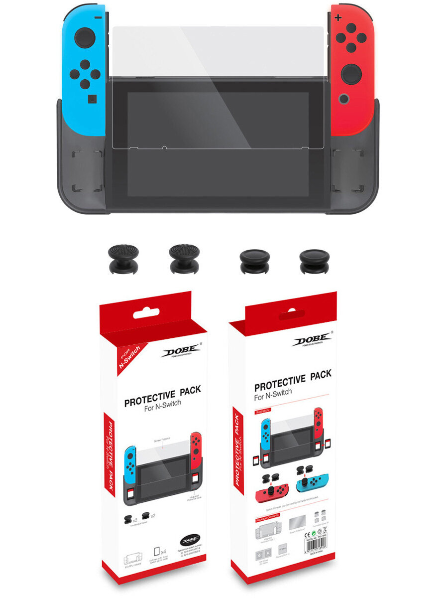 Набор аксессуаров для Nintendo Switch Protective Pack (Dobe TNS-1899)