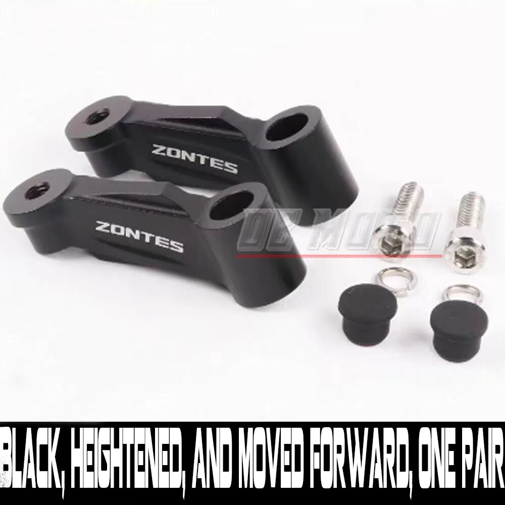 Черные удлинители зеркал ZONTES 368G/E/D/M/K
