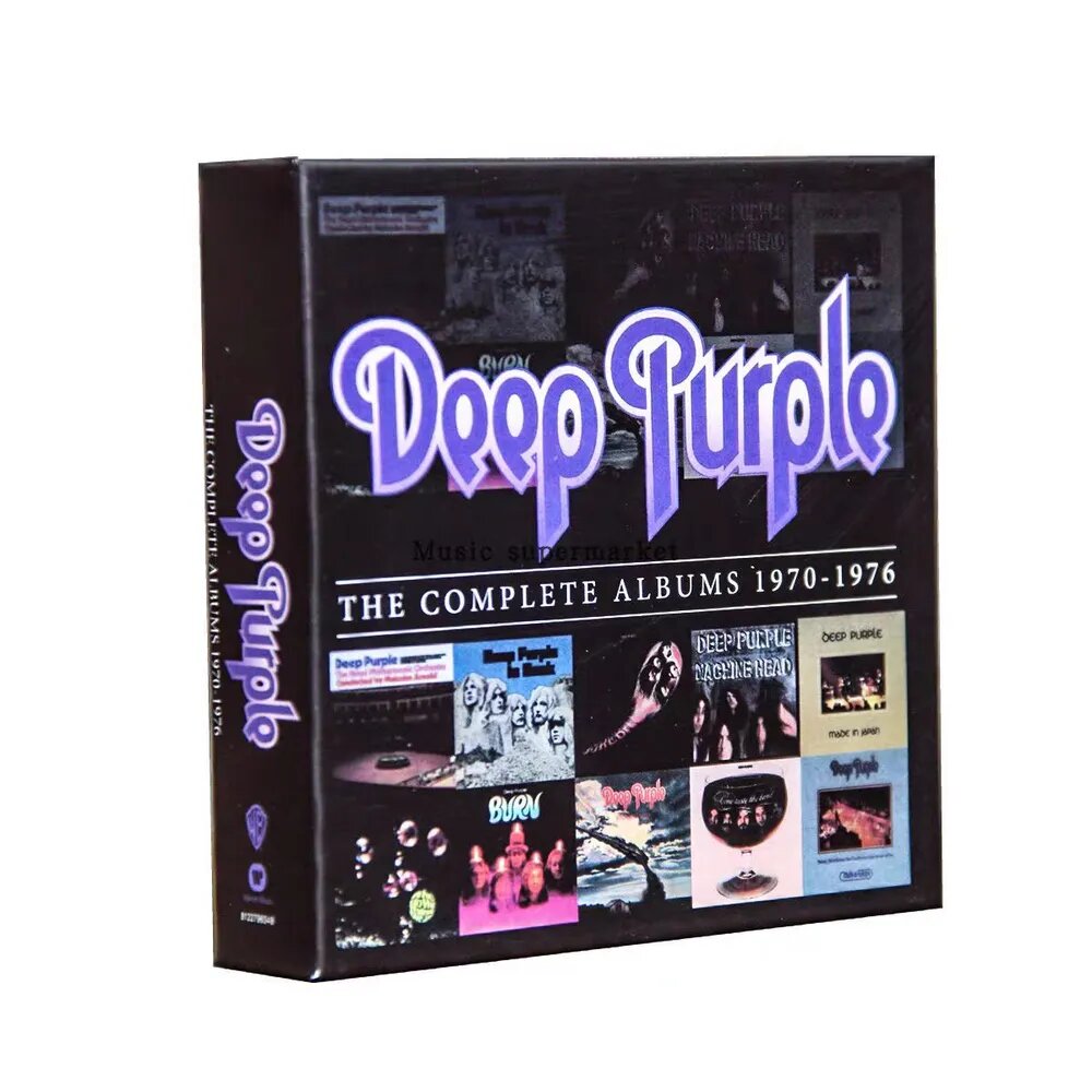 Deep Purple Complete Album 1970-1976 10CD, Темно-фиолетовый оркестр Коллекционное издание в штучной упаковке