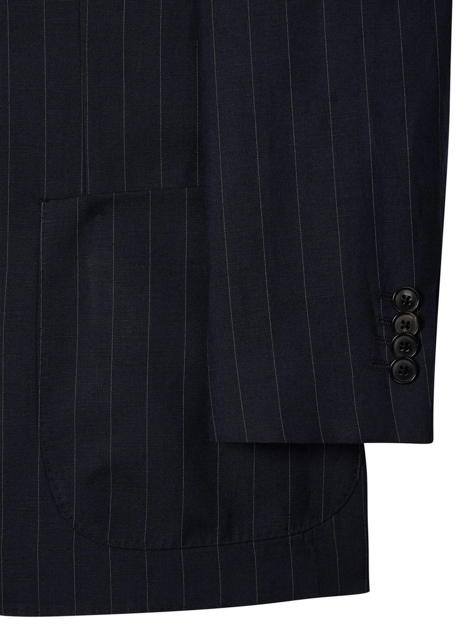 Пиджак Paul Smith Pinstripe two-button blazer, размер 52, синий — фото 1