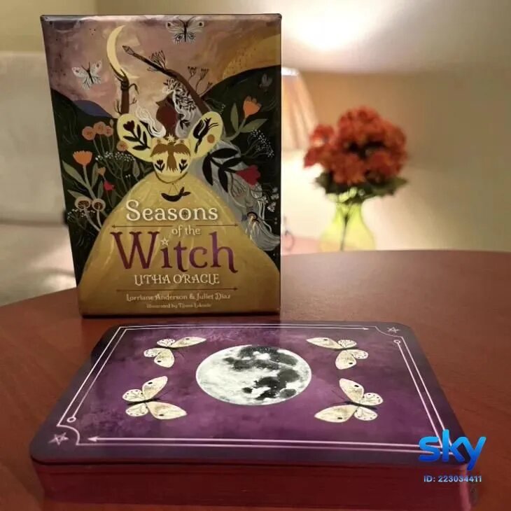 Сезоны Ведьмы / Seasons of the Witch/руководство/7 томов гадальные карты Оракул