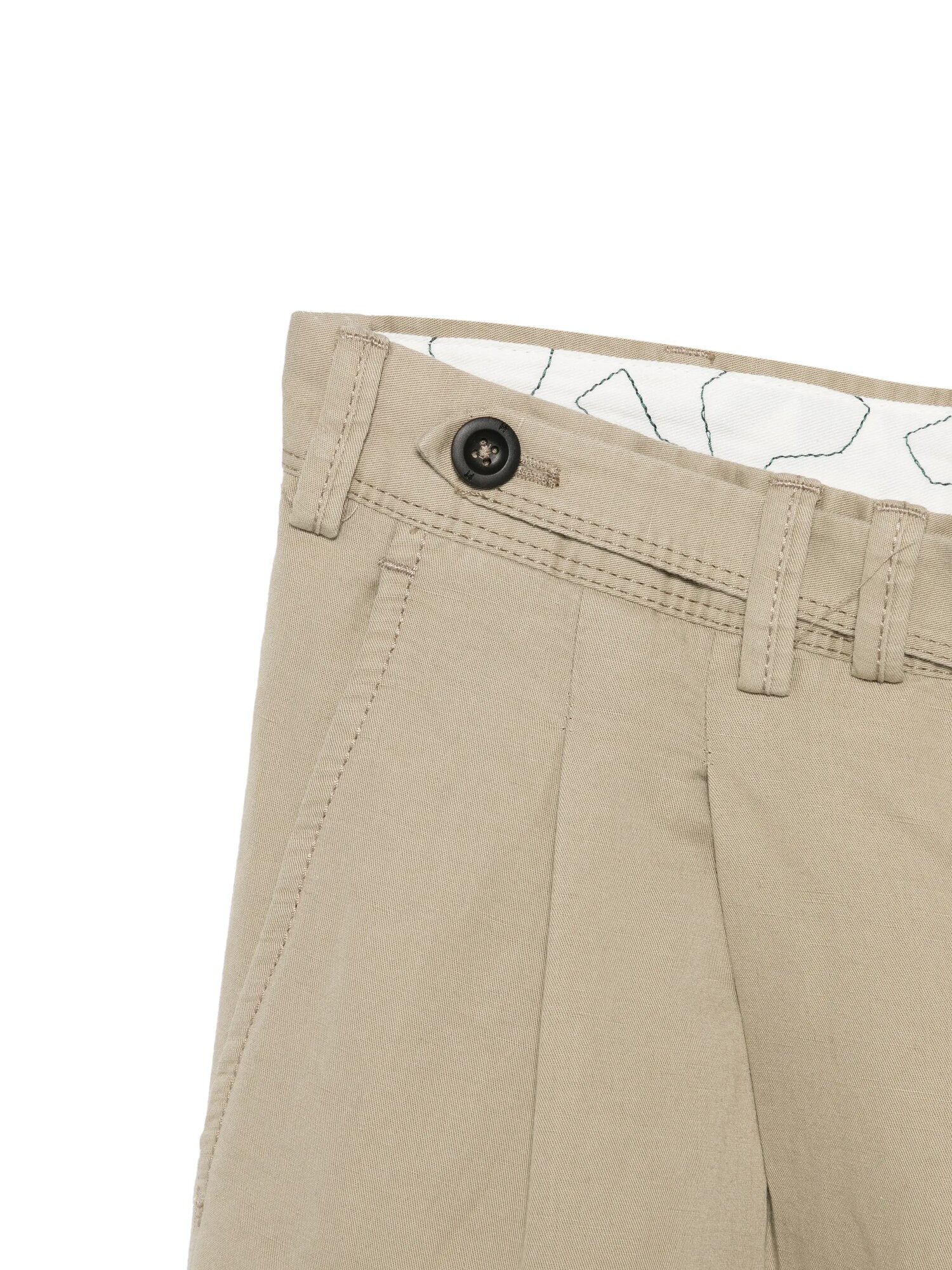 Брюки PT Torino Pleated cuffed trousers, размер 48, разноцветный — фото 1