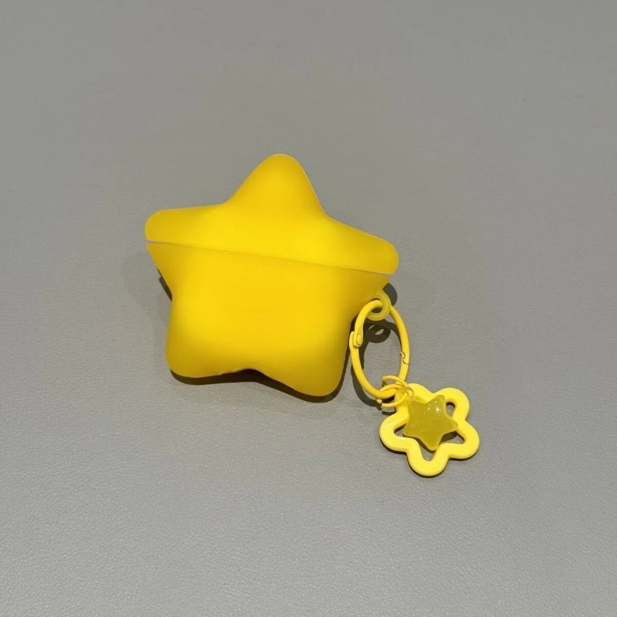 Прозрачный светоотражающий силиконовый чехол для Redmi Buds 6 8 For Redmi Buds 6Lite, Yellow-Pendant