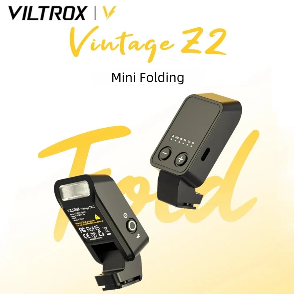 Viltrox Z2 Mini TTL вспышка Vintage Z2-F для Fuji
