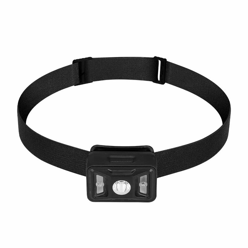 Черный Xiqi USB-перезаряжаемый фонарь для пеших походов, велосипеда и рыбалки с яркой светодиодной лампой