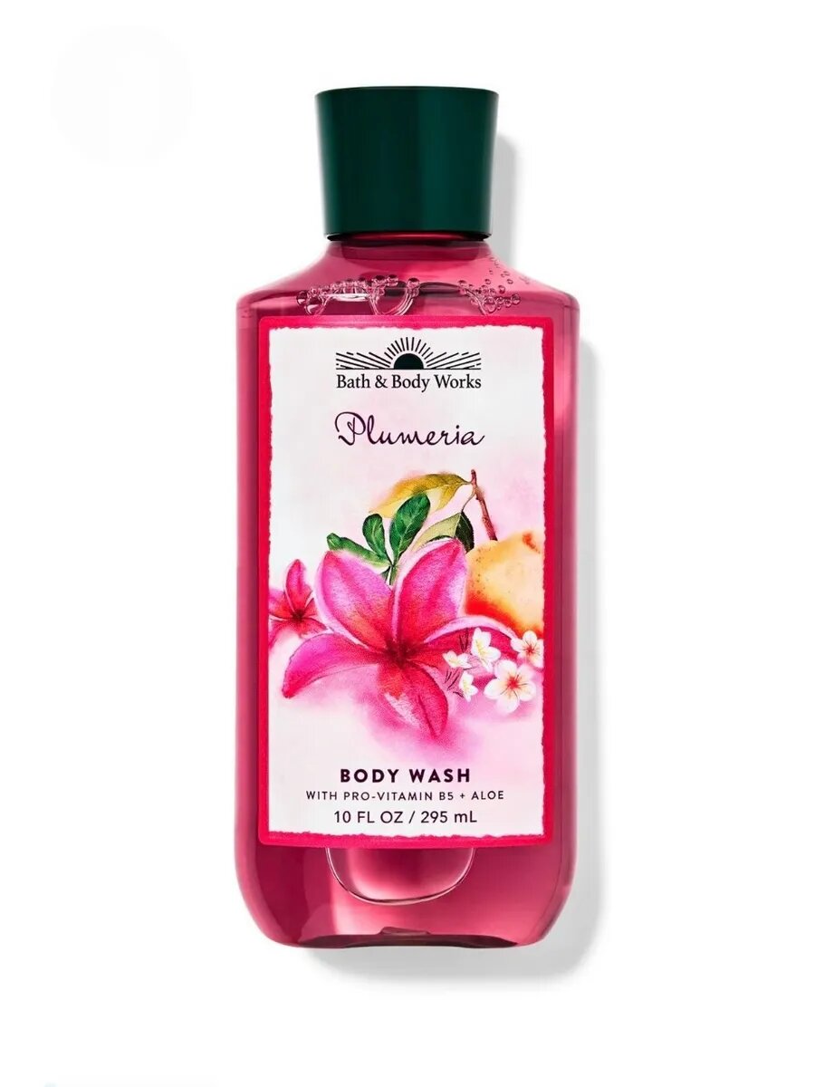 Гель для душа Bath&Body Works Plumeria
