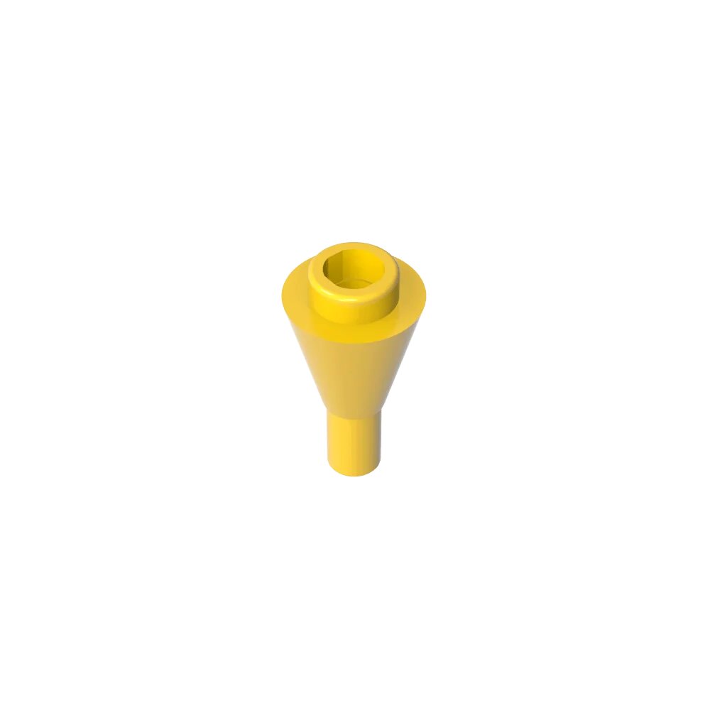 Конструктор Gobricks Желтый 1x1 (030)