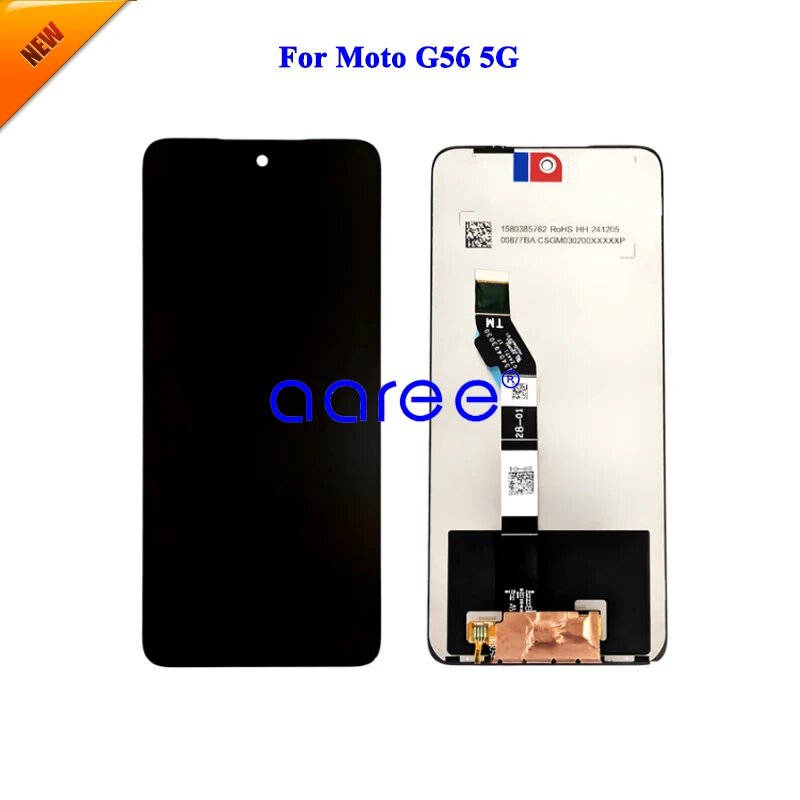 Оригинальный ЖК-экран для Motorola Moto G56 5G, ЖК-дисплей для Motorola G56 5G, ЖК-экран, сенсорный дигитайзер в сборе