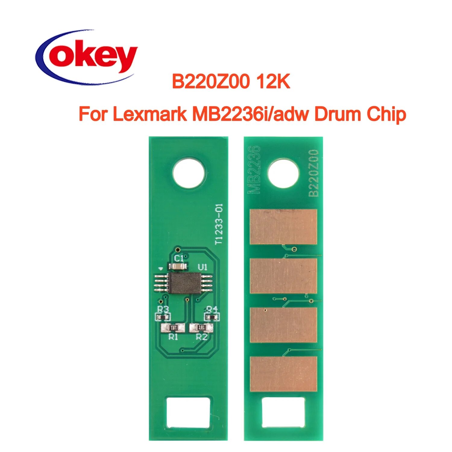 Чип тонера Cokey для принтера Lexmark B2236 B220Z00 Drum chip