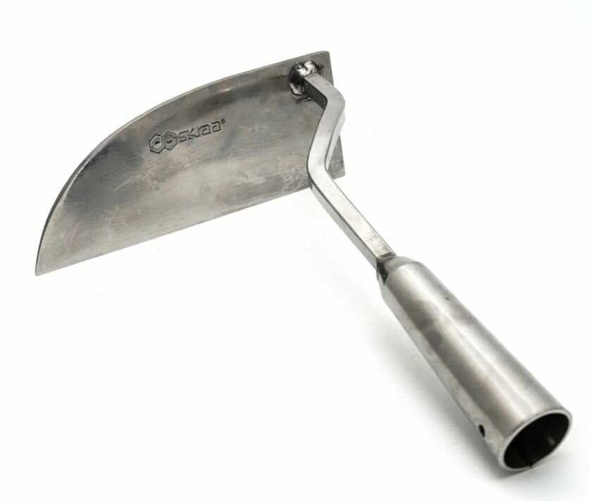 Тяпка косая из нержавеющей стали без черенка SKRAB арт. 28069