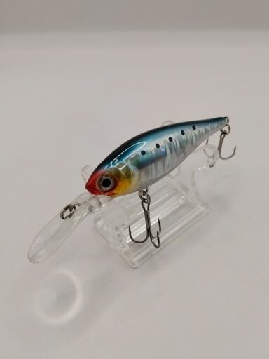 Воблер шэд YO-ZURI 3DB Shad 70mm,10g на хищника, заглубление: 2.0-3.0м