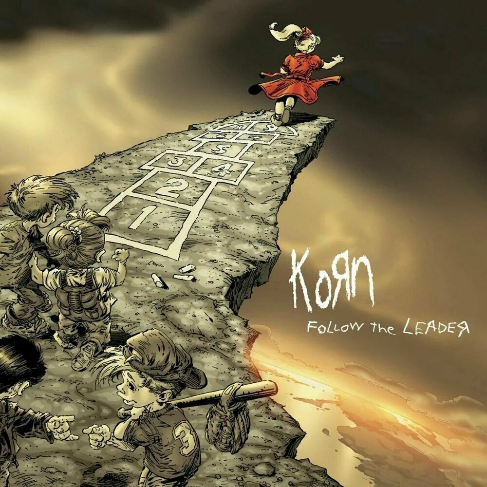 BeLOC Гобелен "Плакат Korn Follow the Leader", 75х100 см, 11x11